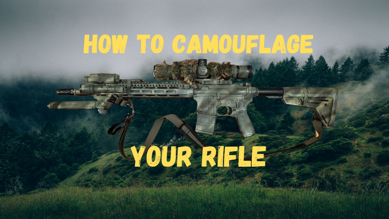 How to Paint Your Rifle for SHTF!! (AR15) - STATTAC